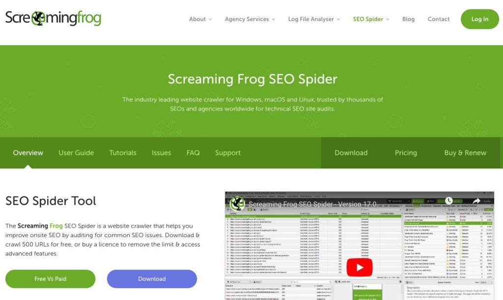 Screaming Frog SEO SpiderのSEO活用方法を徹底解説！有料版でしか使えない便利な機能もご紹介します | 株式会社S-fleage (エスフレイジ)